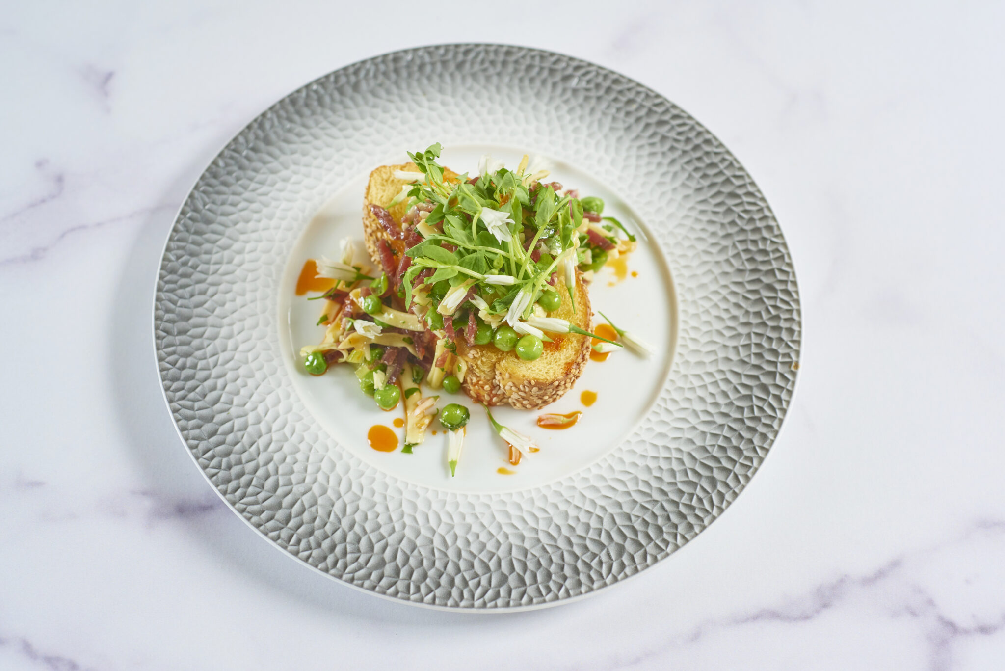 Cook This Now! Chef Michael Rozzi’s Spring Sweet Pea Salad | Southforker