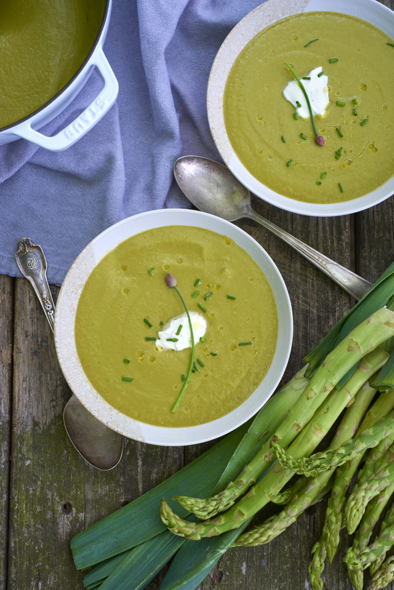 Cook This Now! Carissa's asparagus and leek soup | Southforker