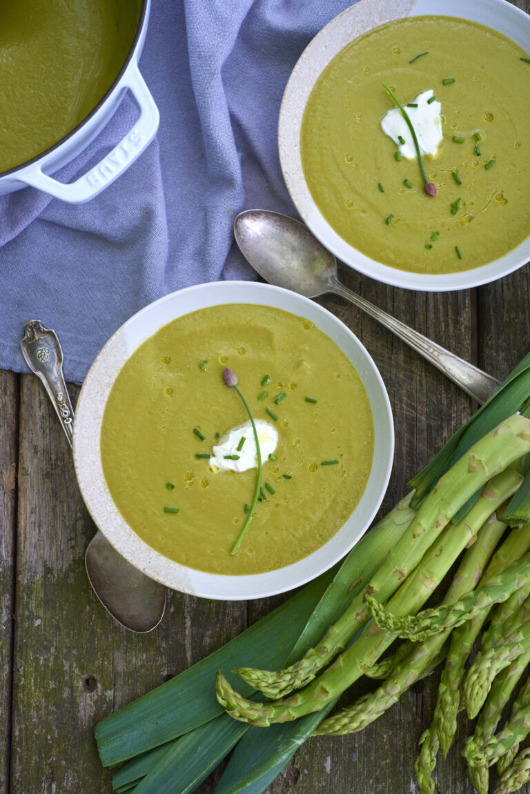 Cook This Now! Carissa's asparagus and leek soup | Southforker