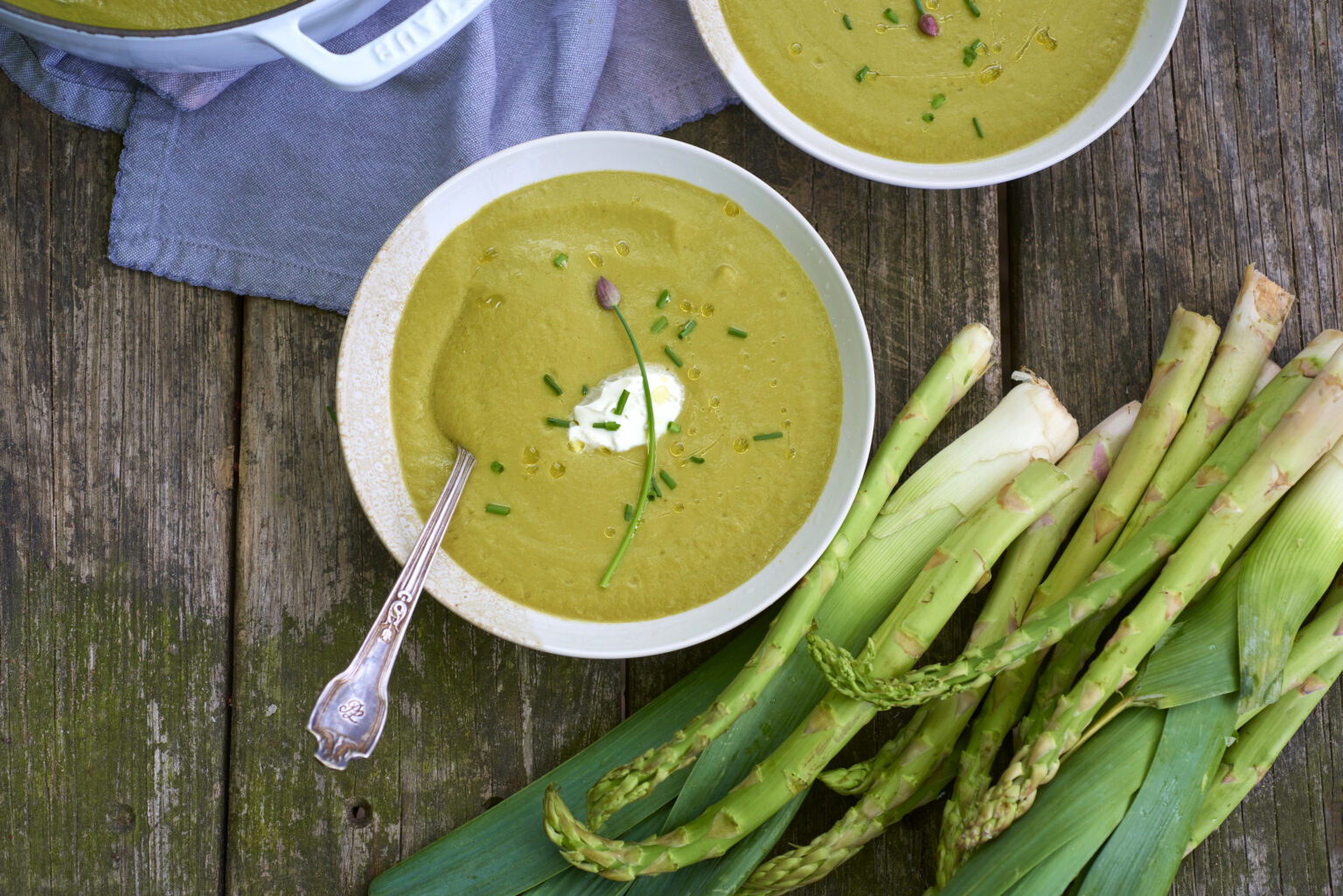 Cook This Now! Carissa's asparagus and leek soup | Southforker