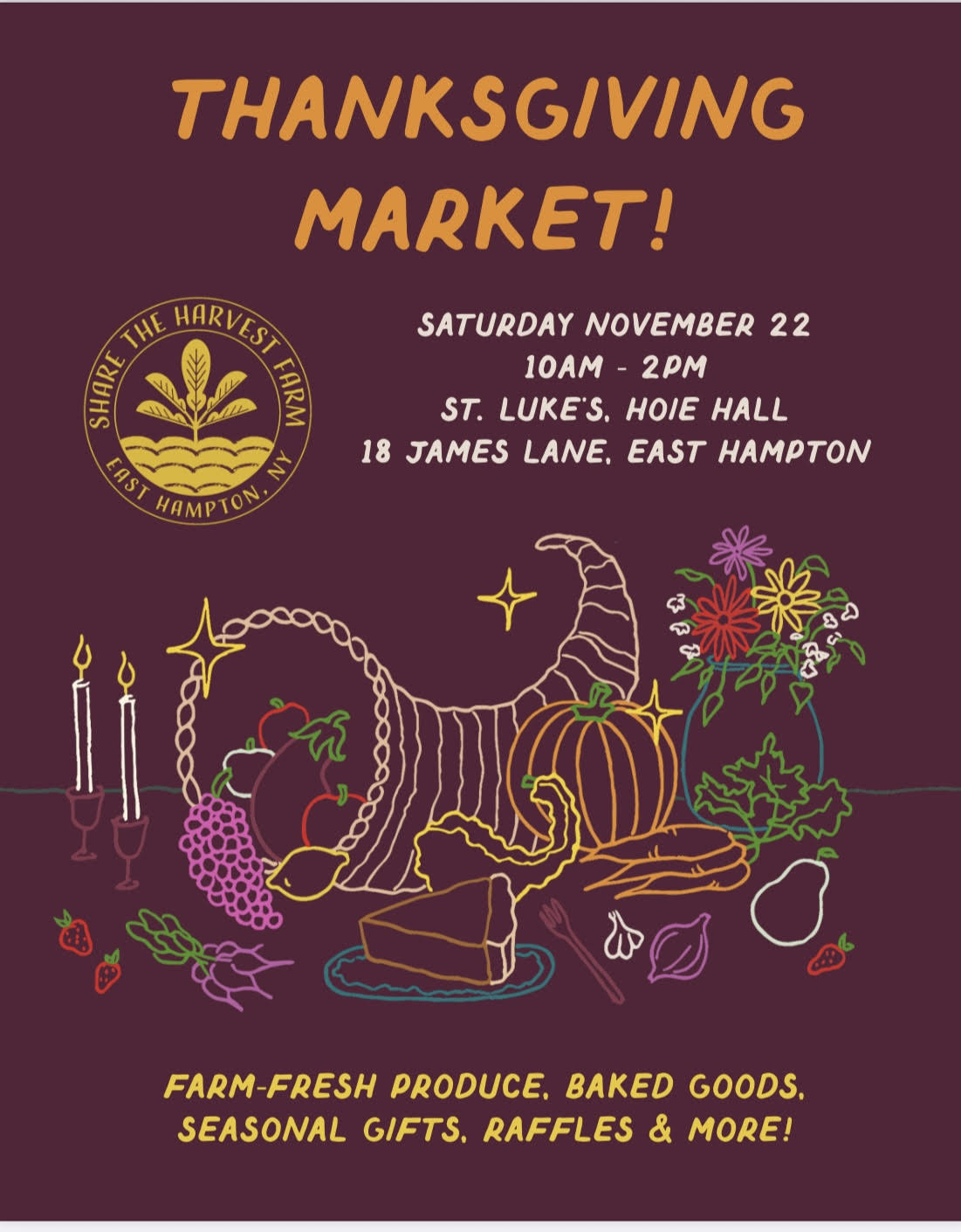 Share the Harvest Farm's Thanksgiving Market | Southforker