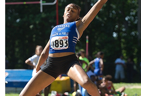 Track and Field: Riley takes three titles, Mercy relay team triumphs ...