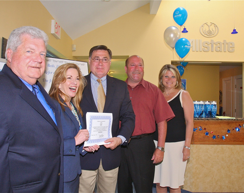 Riverhead Allstate agent honored for 25 years of service - Riverhead ...