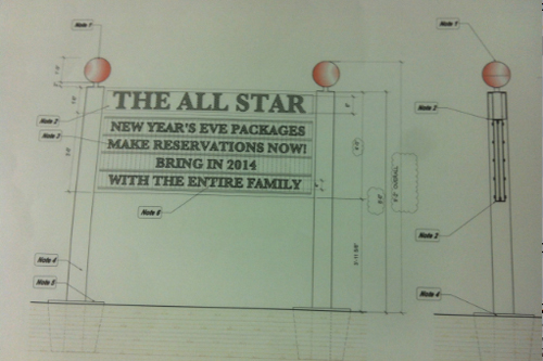 The All Star drives in plans for a new sign – finally - Riverhead News ...