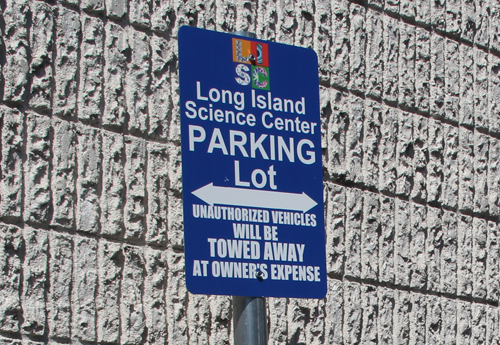 Park at your own risk near Long Island Science Center - Riverhead News ...