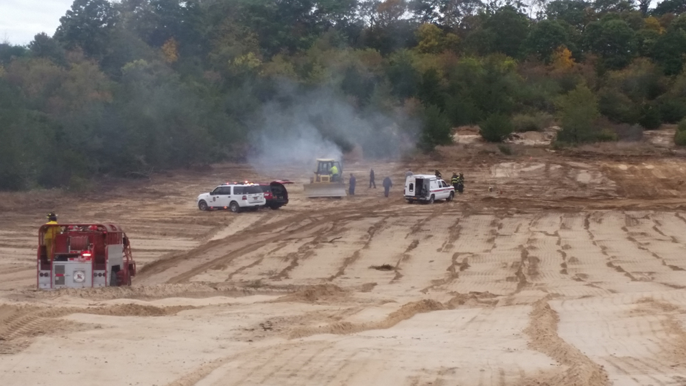 Firefighters extinguish fire in town-owned bulldozer in Jamesport ...