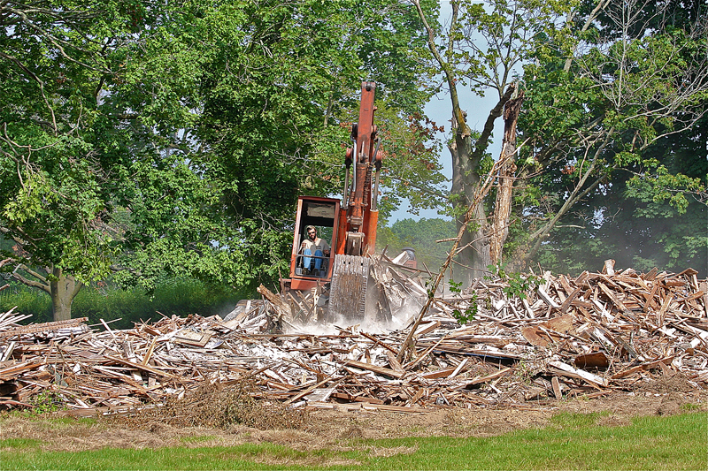 Historic house on Main Road in Aquebogue demolished - Riverhead News ...