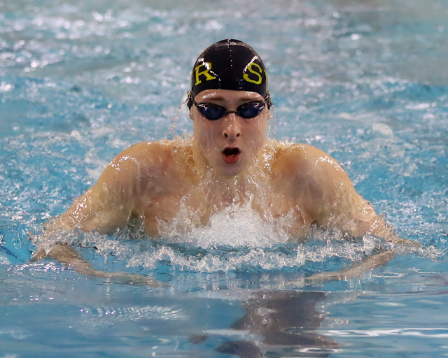 SWR sophomore sets county record at swimming championships - Riverhead ...
