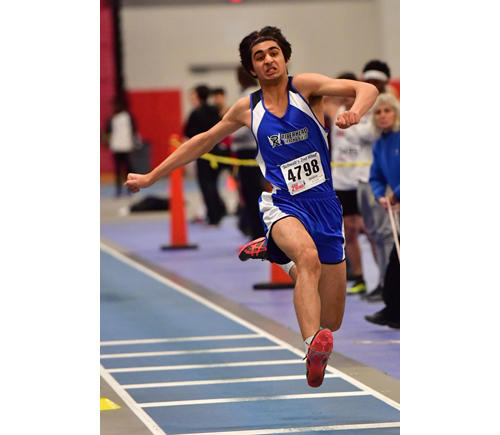 Boys Winter Track: Martelli lands first in triple jump - Riverhead News ...