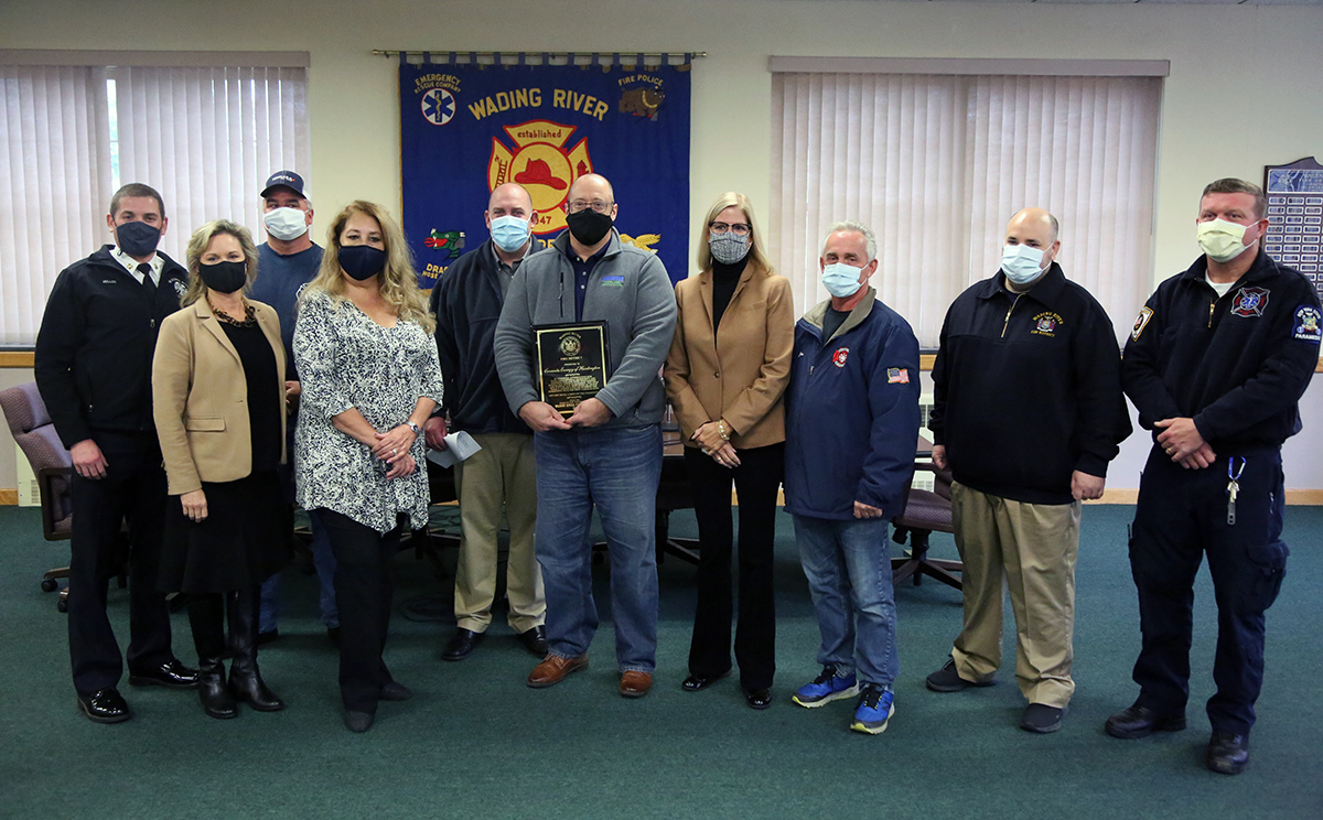 When the Wading River Fire District faced a shortage of PPE, Covanta ...