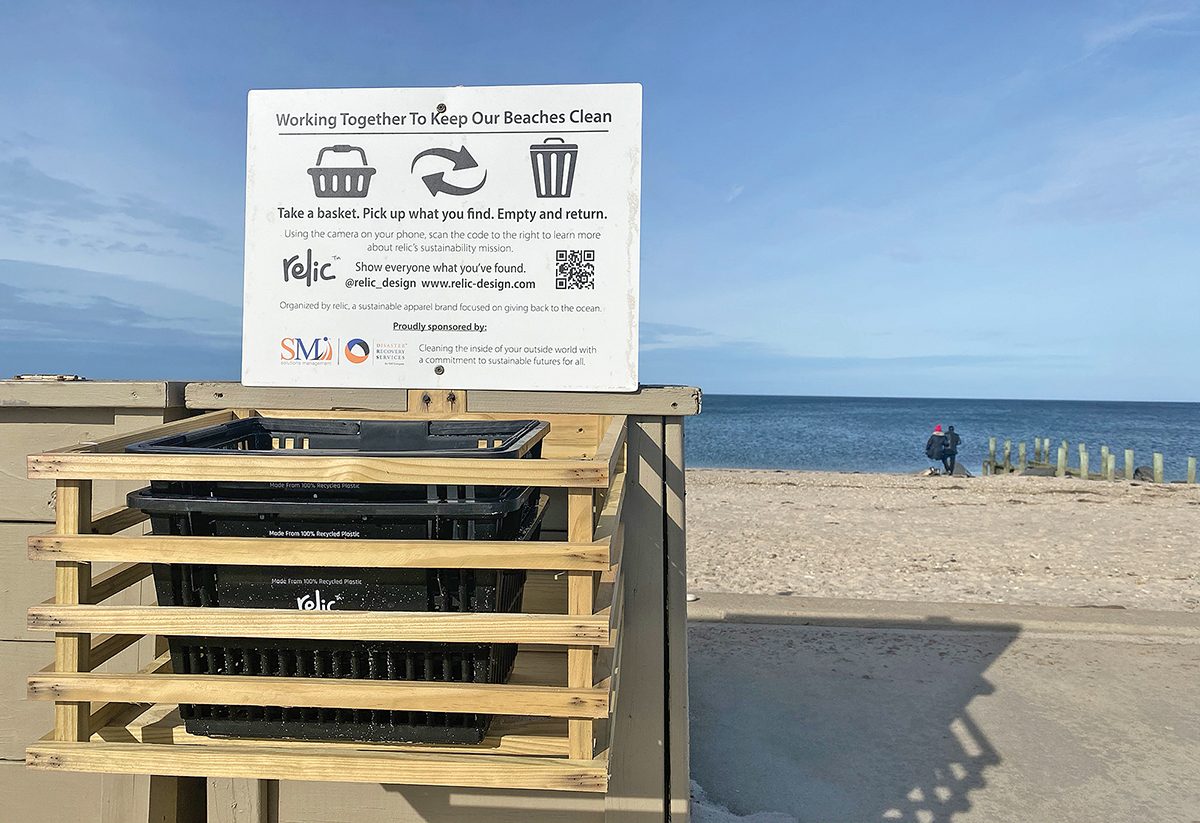 Cleanup stations installed at four Riverhead beaches - Riverhead News ...