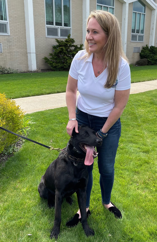 Simonsen Foundation donates specially made vest to new K9 with Suffolk ...