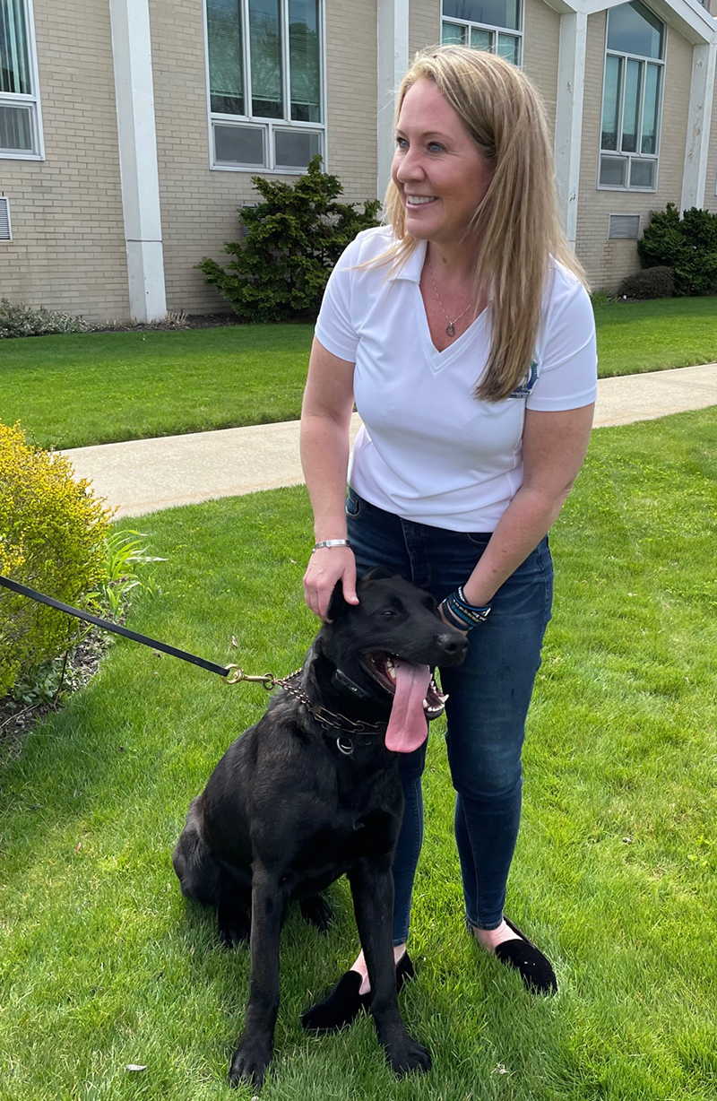 Simonsen Foundation donates specially made vest to new K9 with Suffolk ...