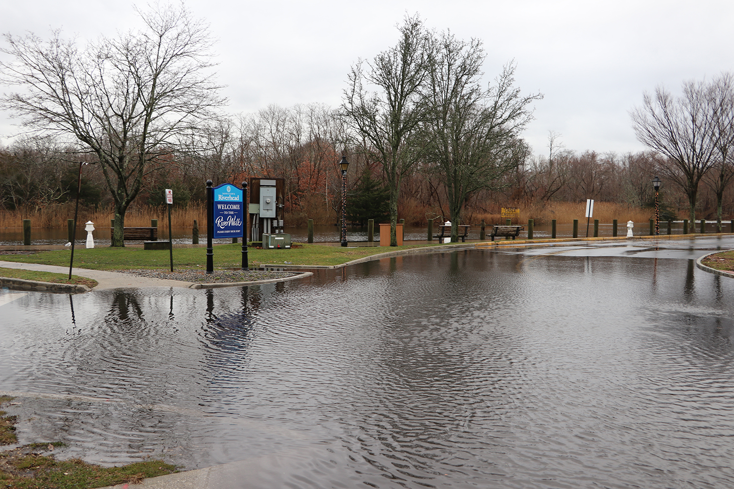 Photos: Storm brings moderate flooding to Riverhead Town - Riverhead ...