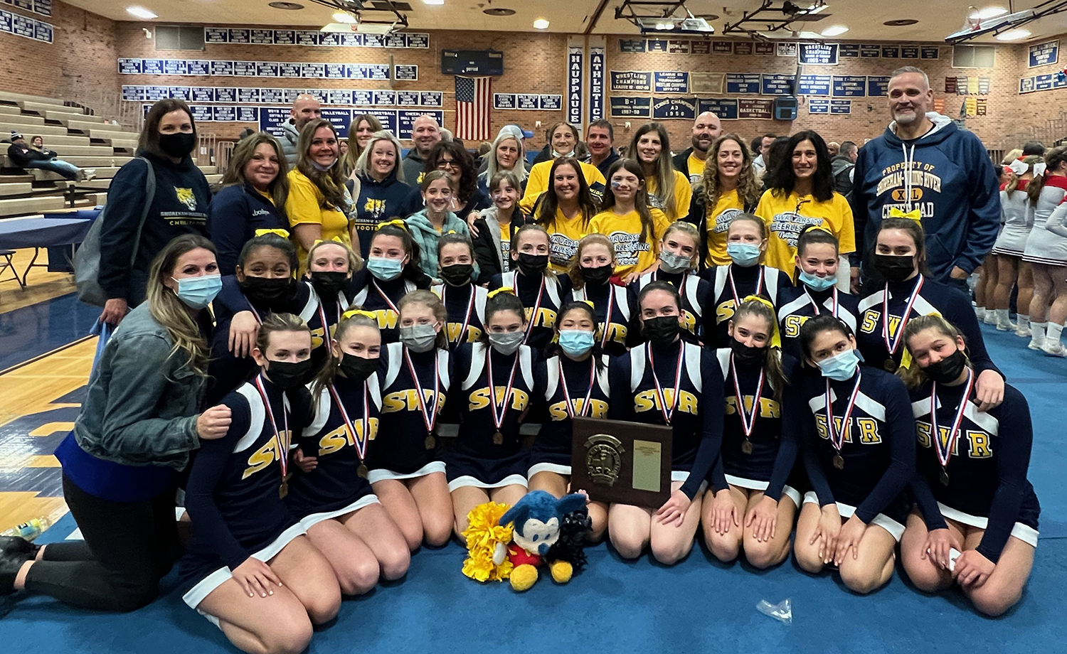 Cheerleading: A first for SWR — county champion! - Riverhead News ...