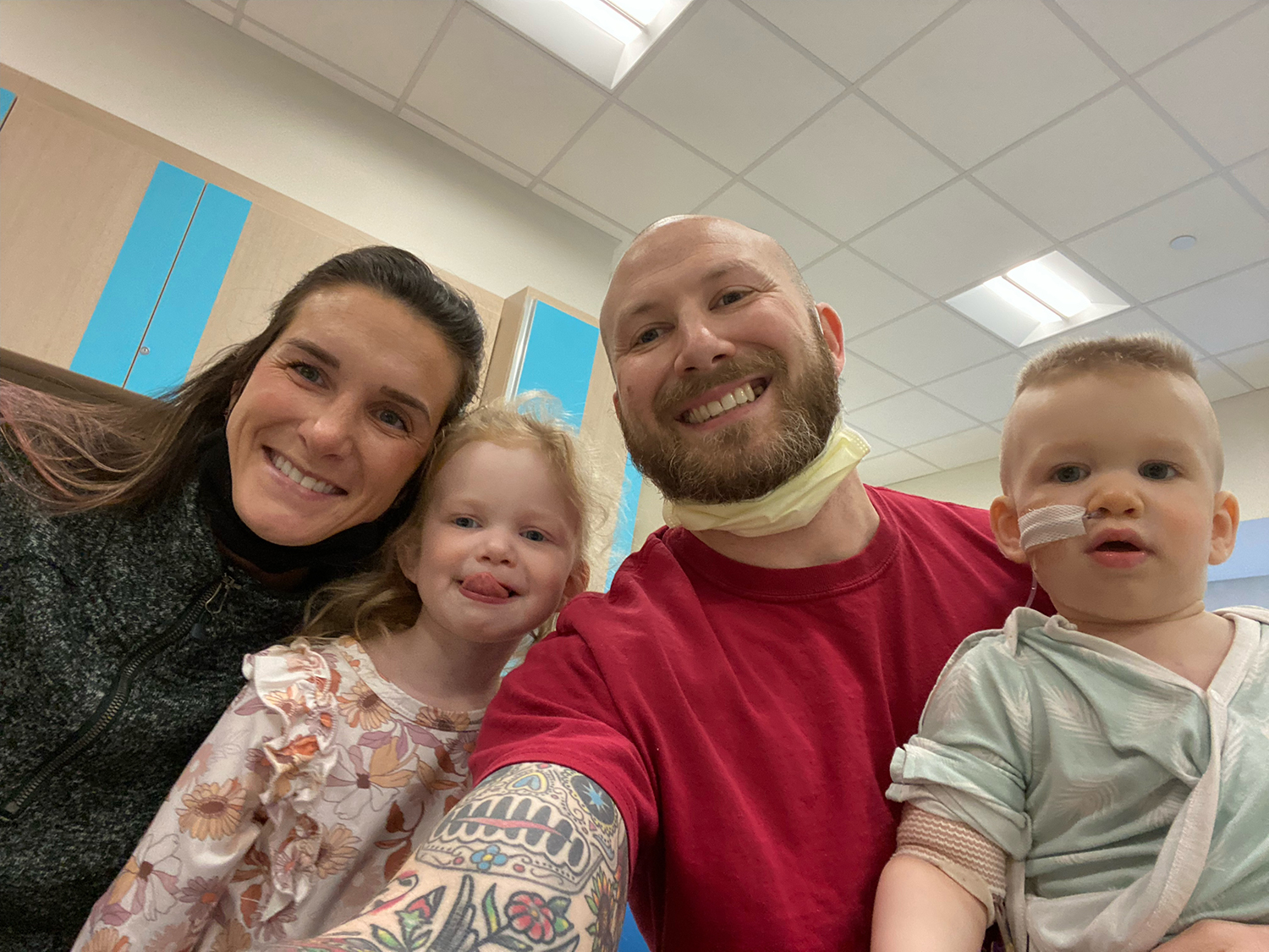 Wading River toddler undergoes lifesaving procedure to receive new ...