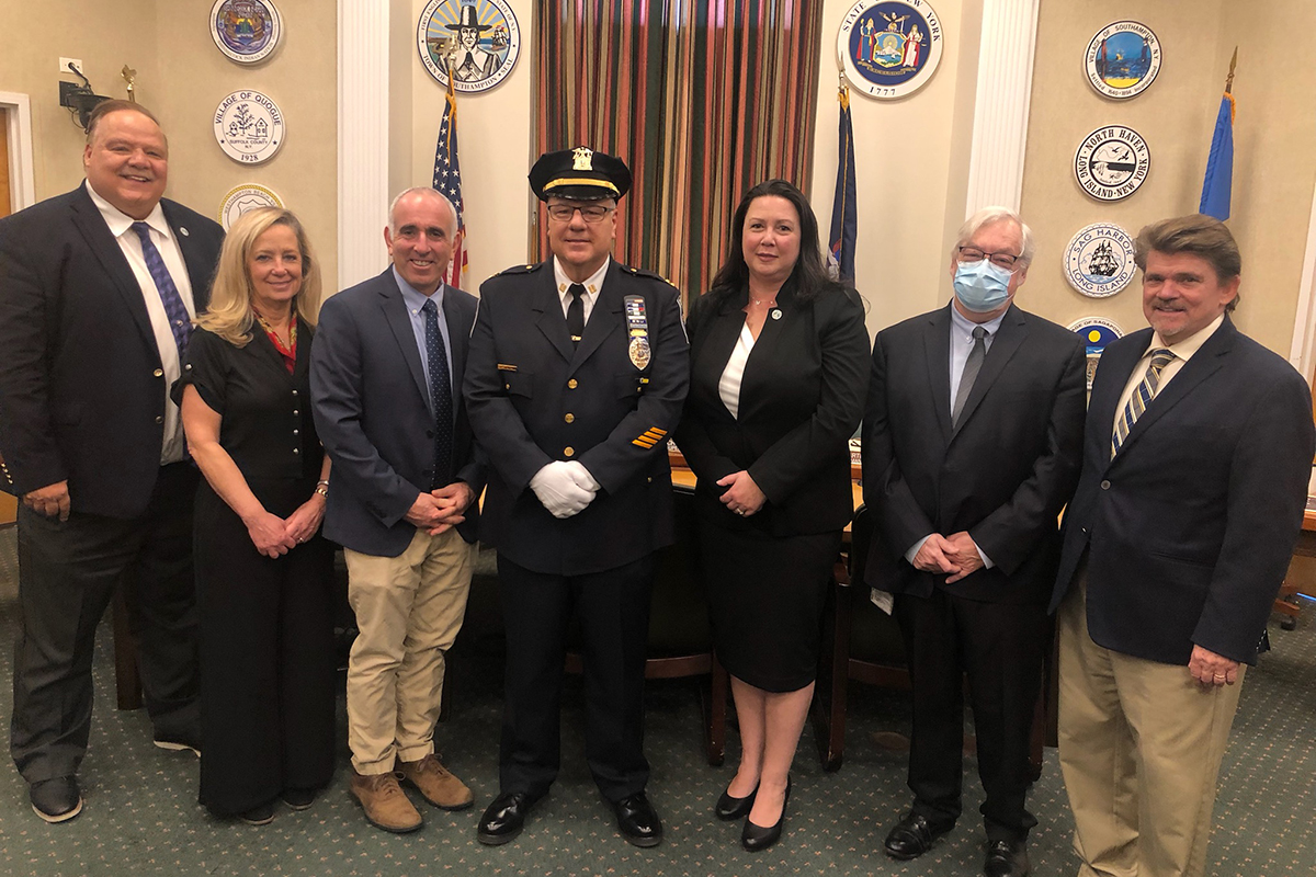 James Kiernan appointed chief of Southampton Town Police Department - Riverhead News Review