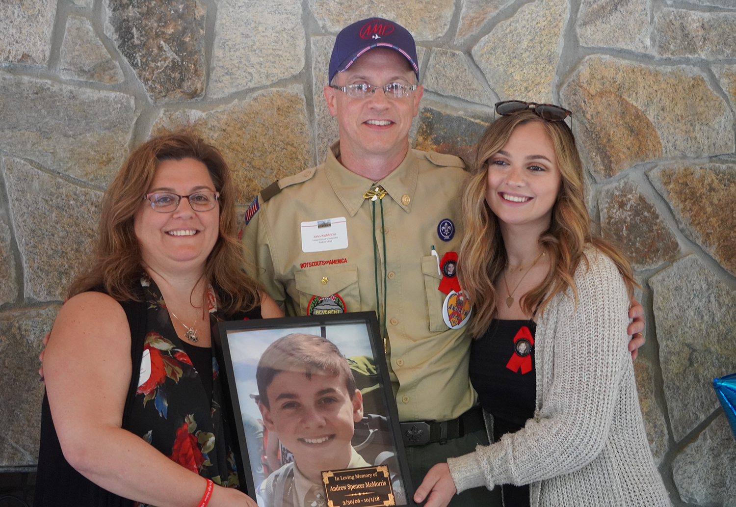 ‘Bittersweet’ day as Andrew McMorris Lodge formally opens at scout camp ...