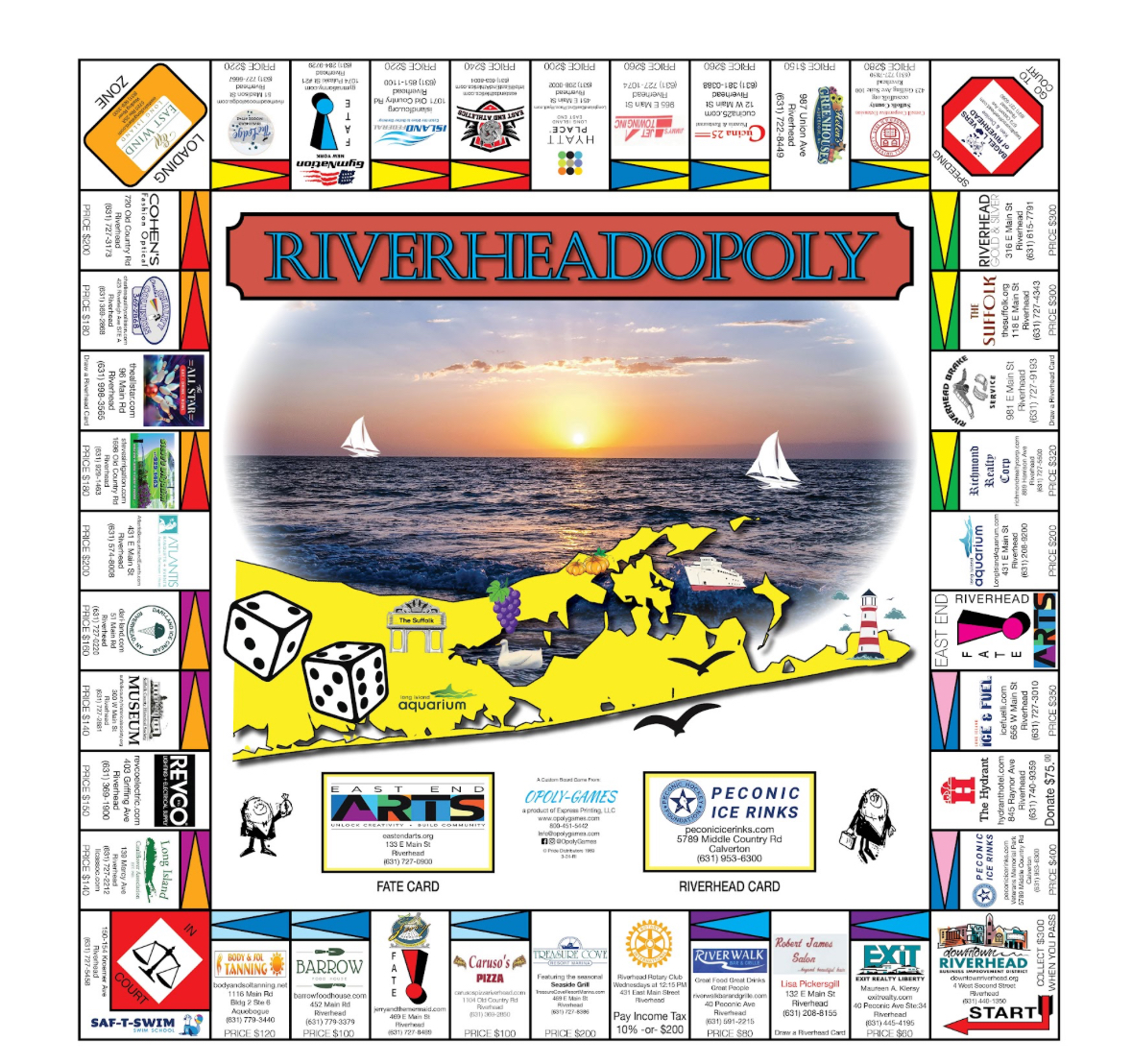 'Riverheadopoly' spotlights businesses, community groups - Riverhead ...