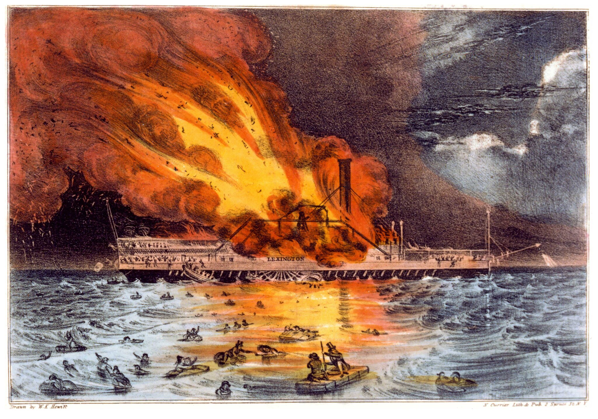 Remembering the Lexington steamboat tragedy in LI Sound - Riverhead ...