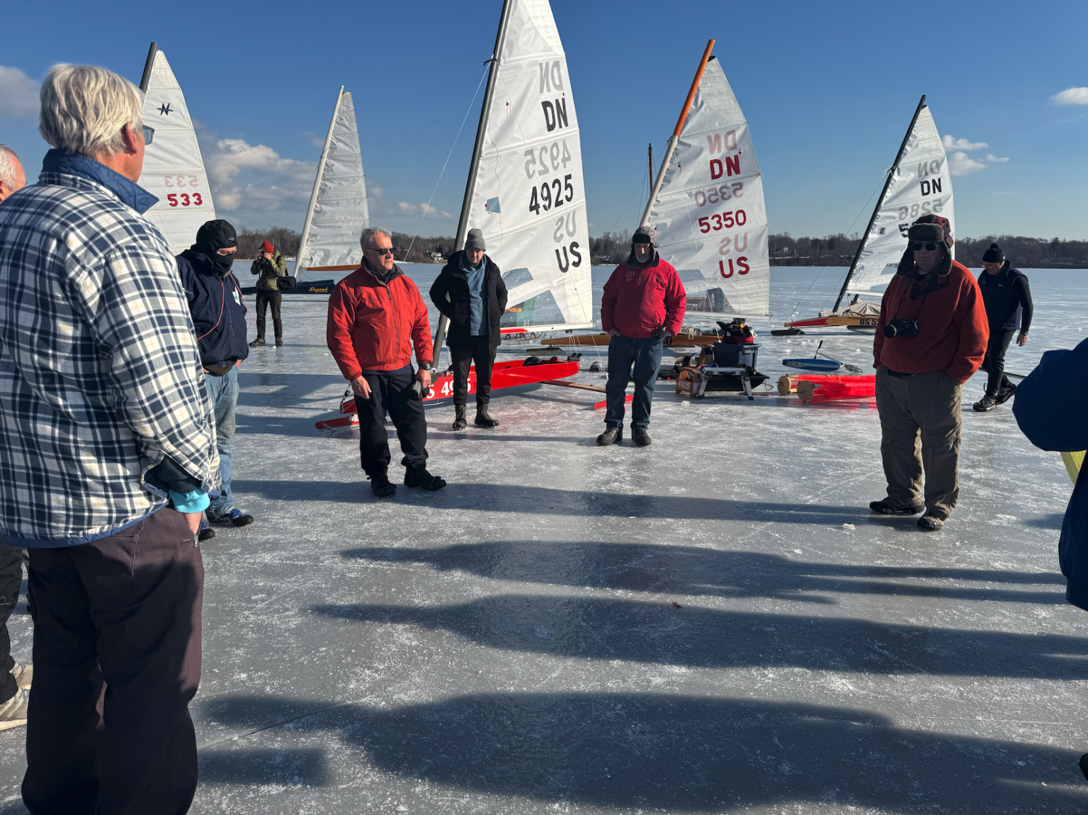 After a decade-long drought, ice boat racing returns to Long Island ...