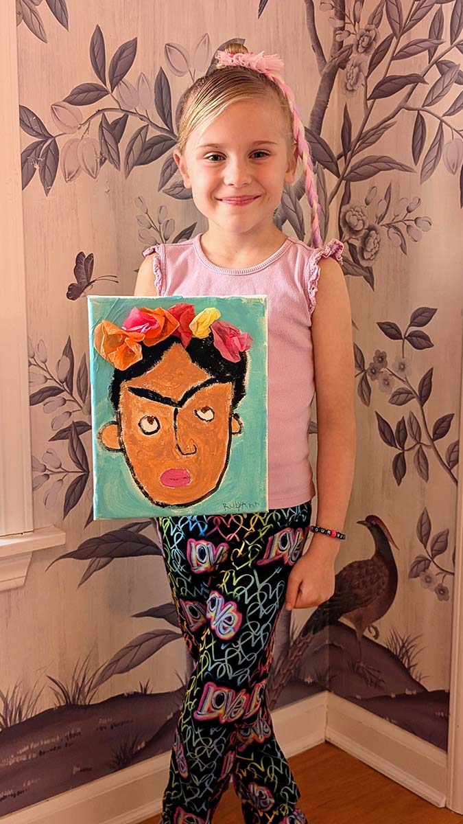 Flanders 7-year-old is youngest ever to exhibit art at East End Arts Council - Riverhead News Review