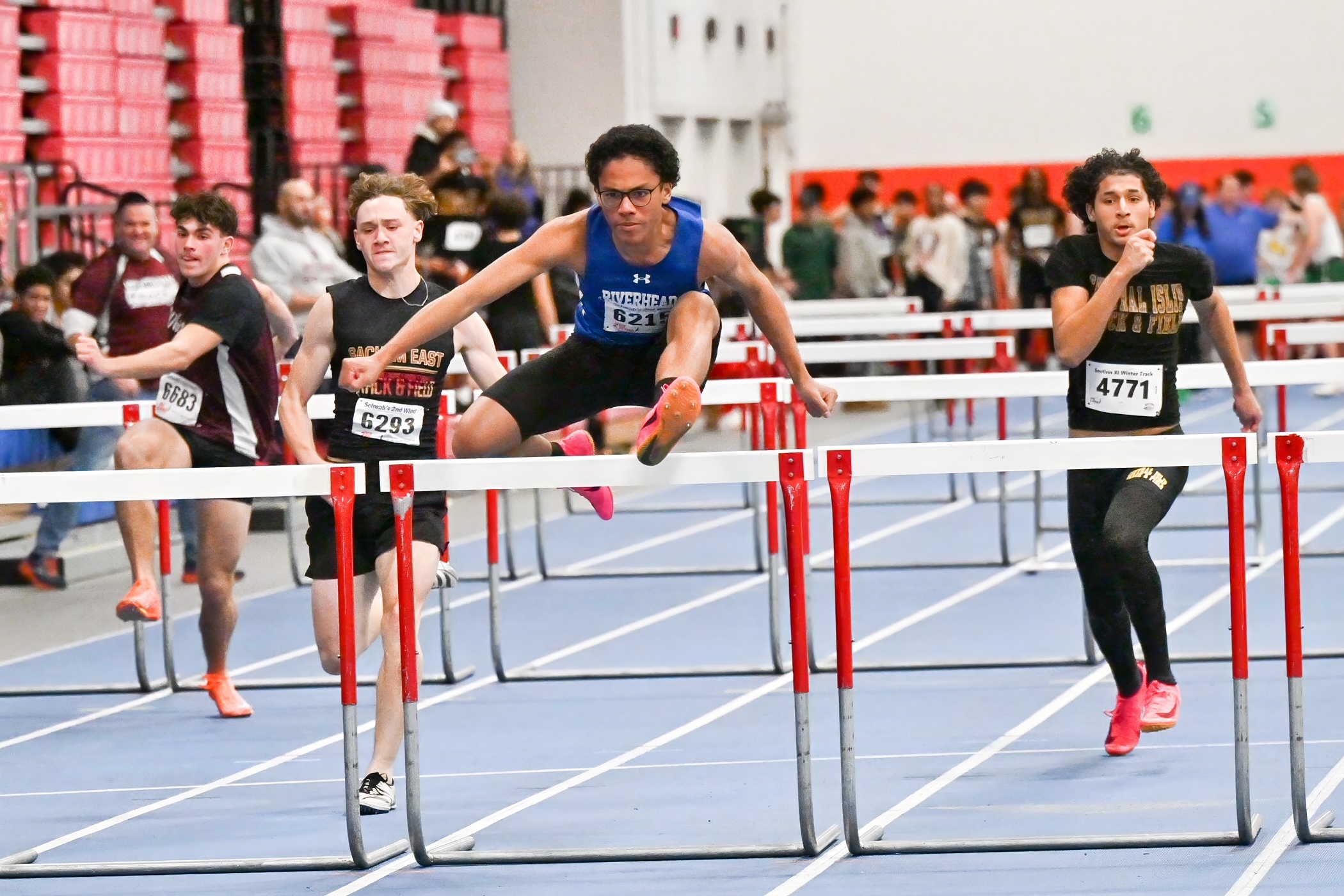Pair of Blue Waves crowned champions at league track finals - Riverhead ...