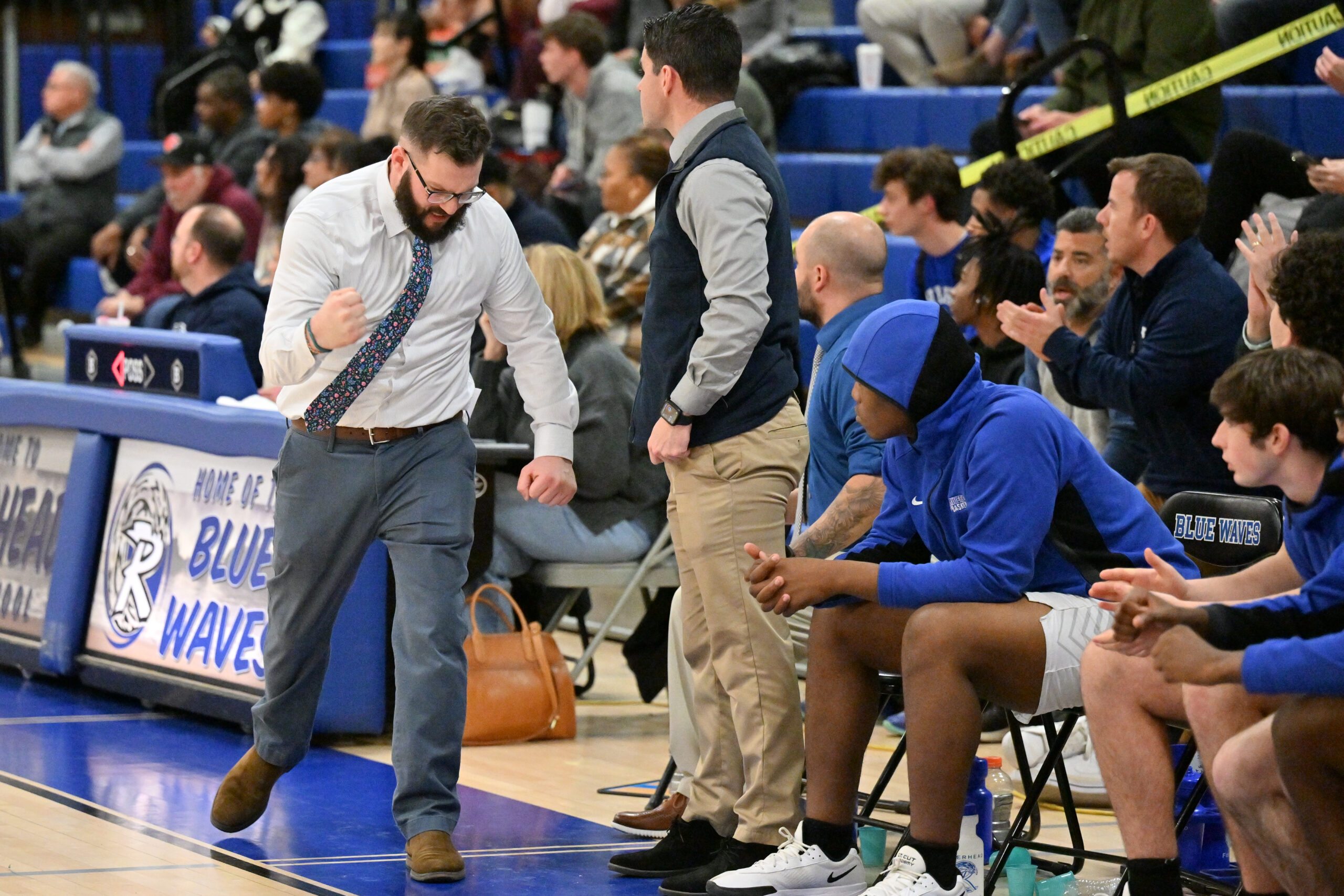 High school sports roundup: Blue Waves one win shy of making hoops ...