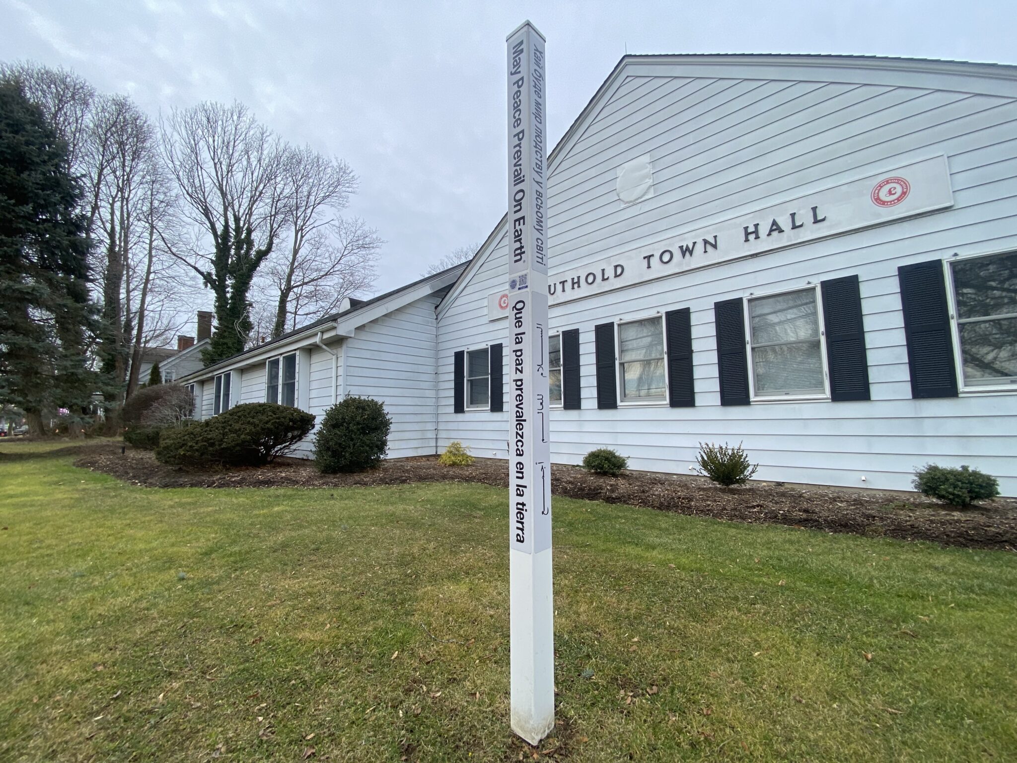 Riverhead Rotary Club makes its pitch for a Peace Pole