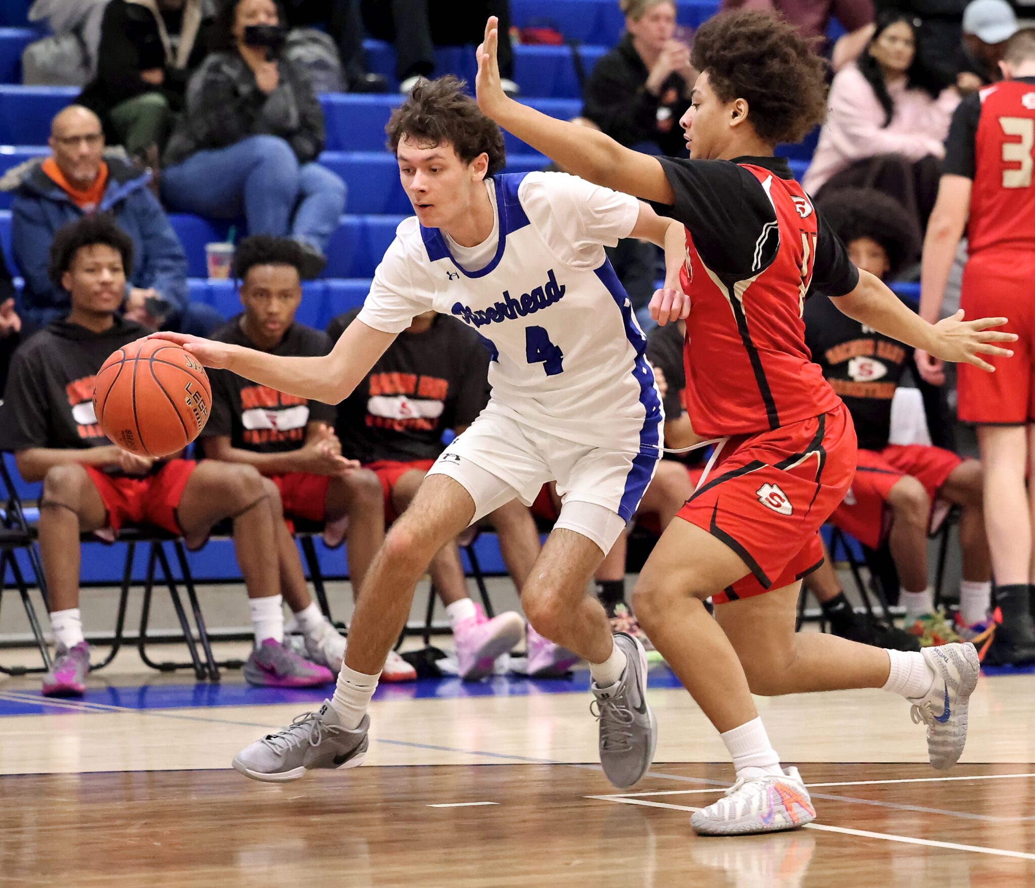Blue Waves boys basketball tries to right the ship in the second half ...
