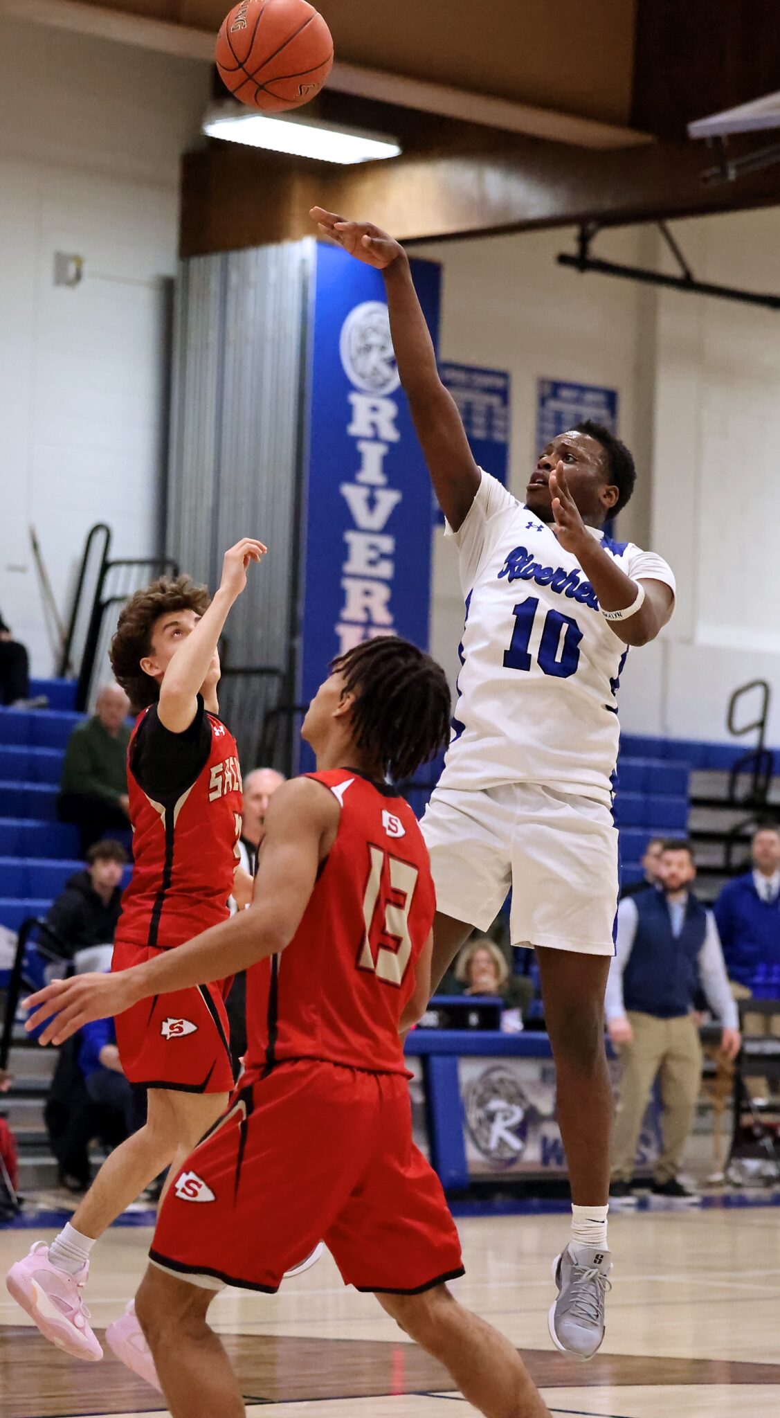 Blue Waves boys basketball tries to right the ship in the second half ...