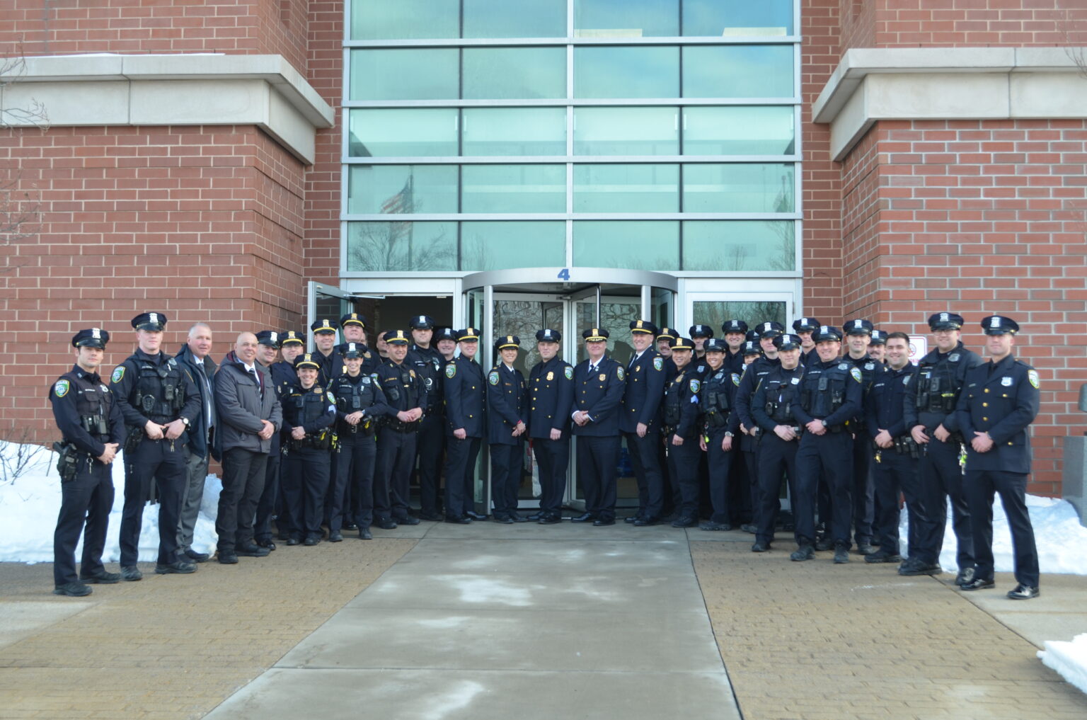 Riverhead police celebrate promotion of new sergeant