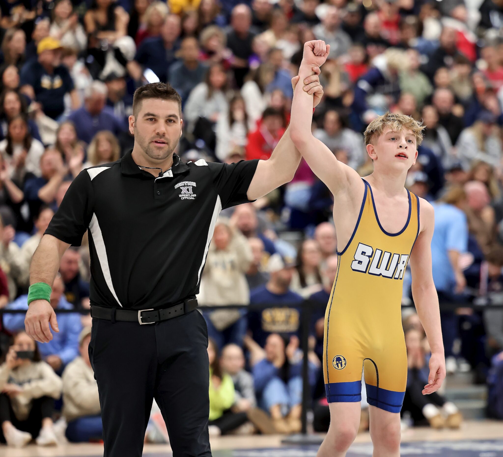 SWR celebrates its three wrestling champions - Riverhead News Review
