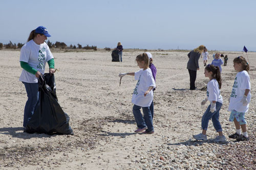 Photos: Girl Scouts clean up Orient Beach State Park - The Suffolk ...