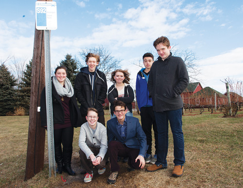 Southold teens rally for bus shelters - The Suffolk Times Archives