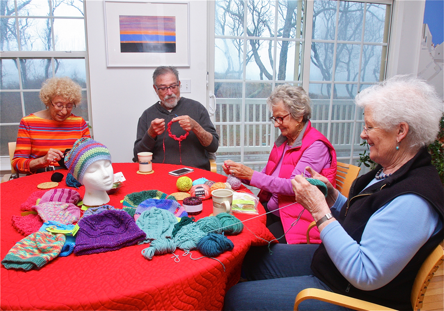 Learn why the Mad Hatters knit for local cancer patients - The Suffolk ...