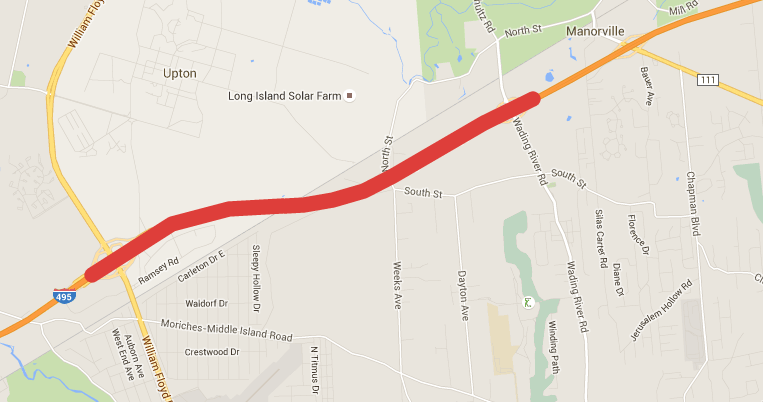 Lane closures planned for LIE between exits 68 and 69 - The Suffolk ...