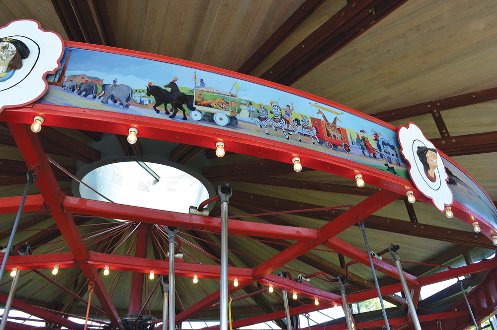Original art unveiled at Greenport’s Mitchell Park carousel - The ...
