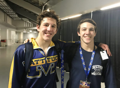 Wrestling: Bokina twins both grab state crowns - The Suffolk Times Archives