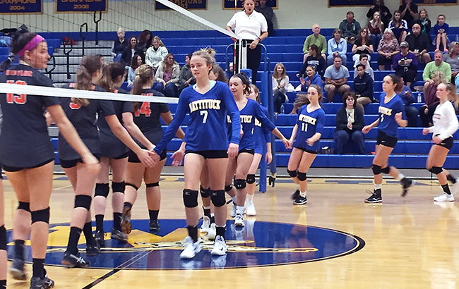 Girls Volleyball: To Massa, routine is spectacular - The Suffolk Times ...