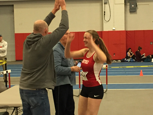 Girls Winter Track: Russell’s a double winner in league meet - The ...