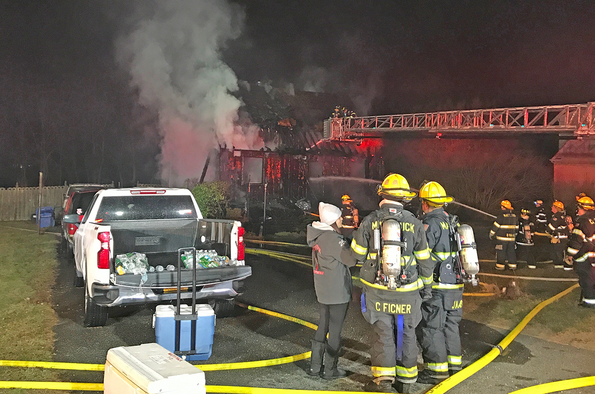 Mattituck home destroyed by fire Saturday night - The Suffolk Times ...