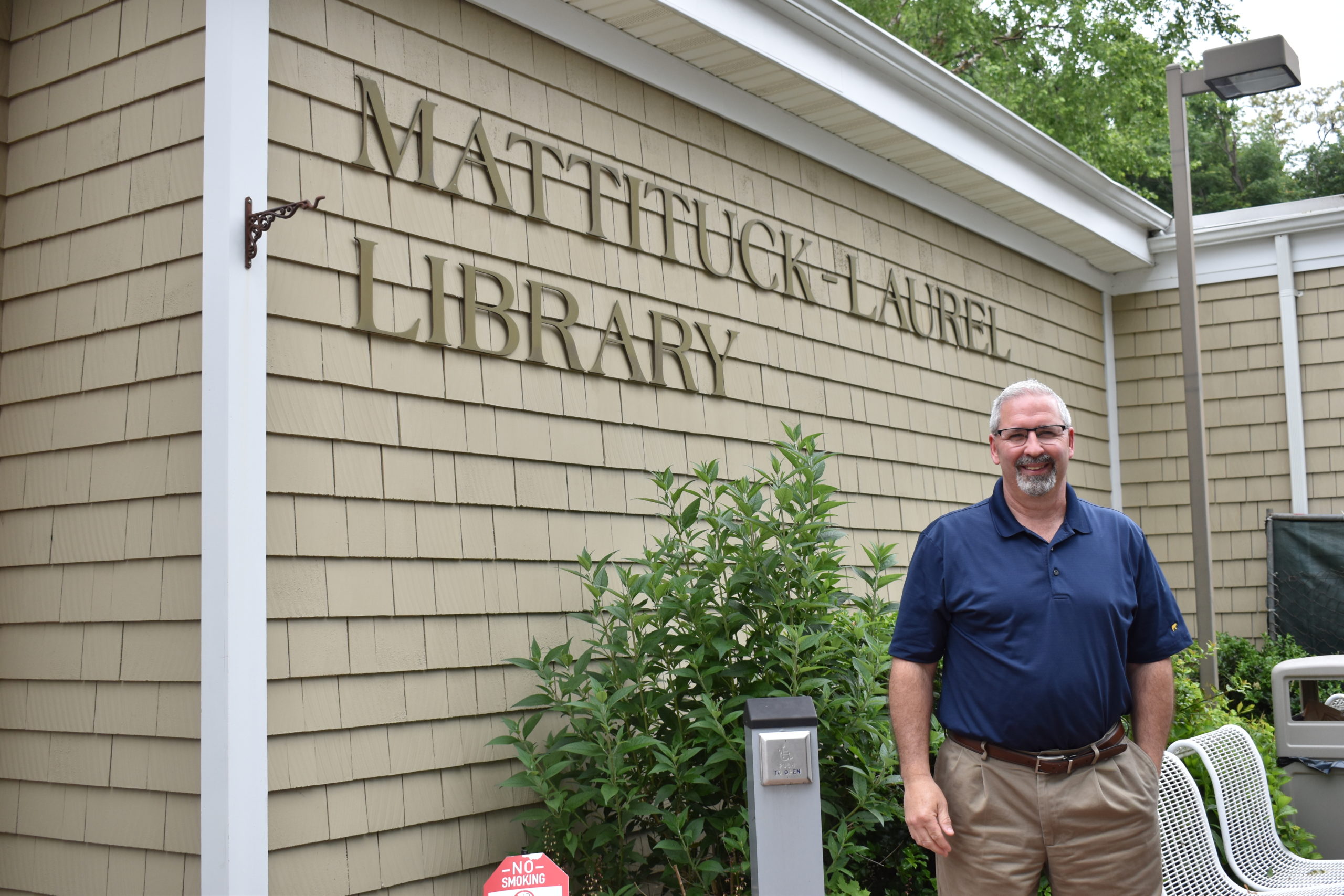 Mattituck-Laurel Library begins work that includes adding outdoor ...