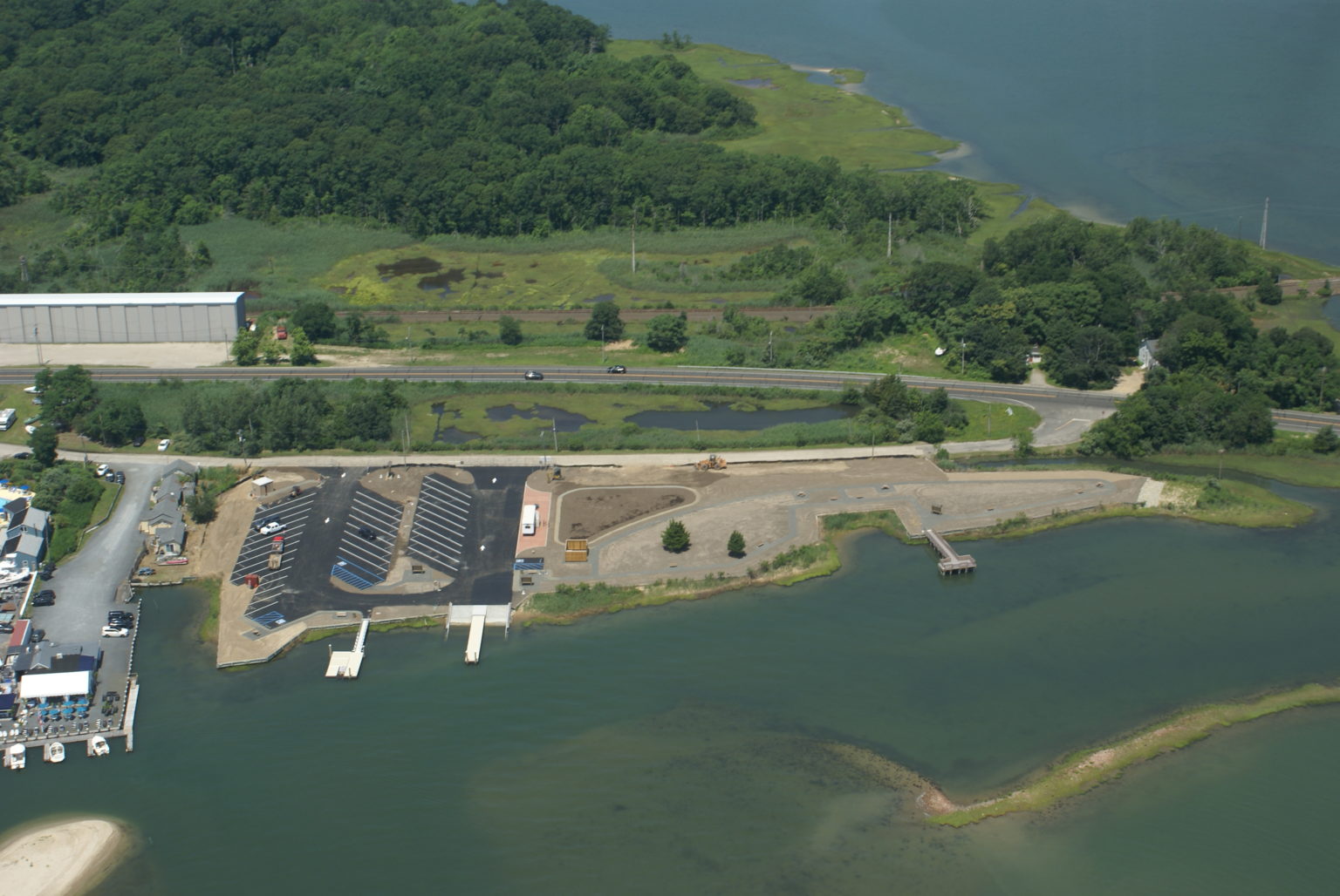 Hashamomuck Marine Waterway Access Site is officially open in Southold ...
