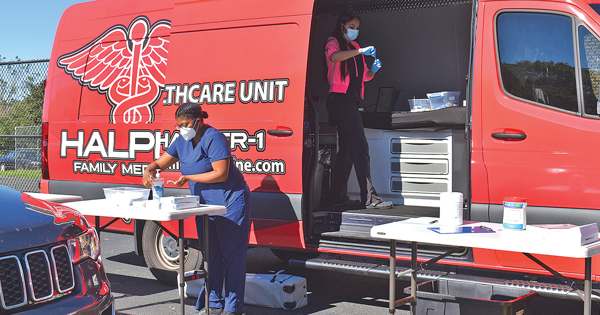 Mattituck-Cutchogue is first Suffolk district to offer drive through ...