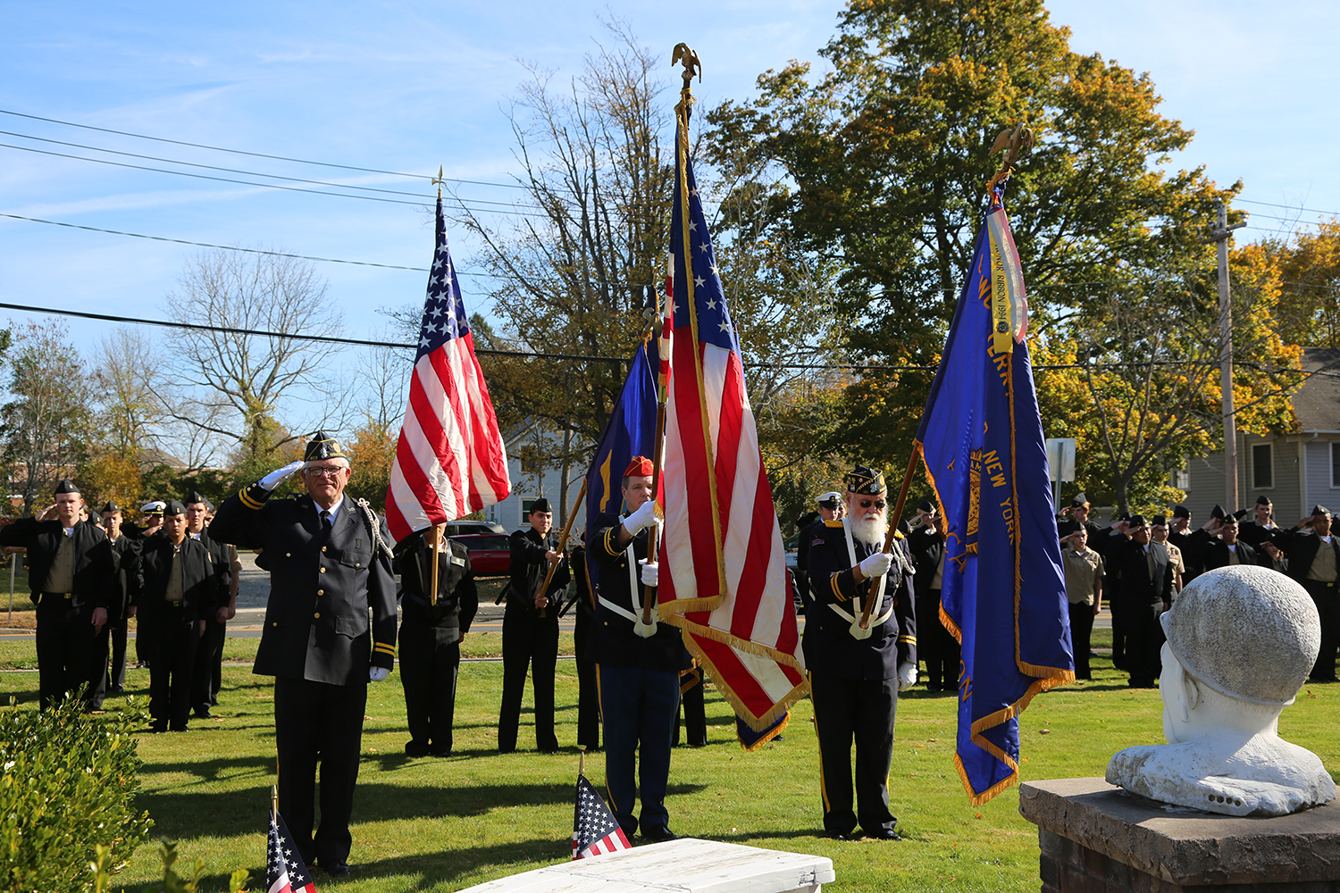 At annual Veterans Day ceremony in Southold, a new tradition begins ...