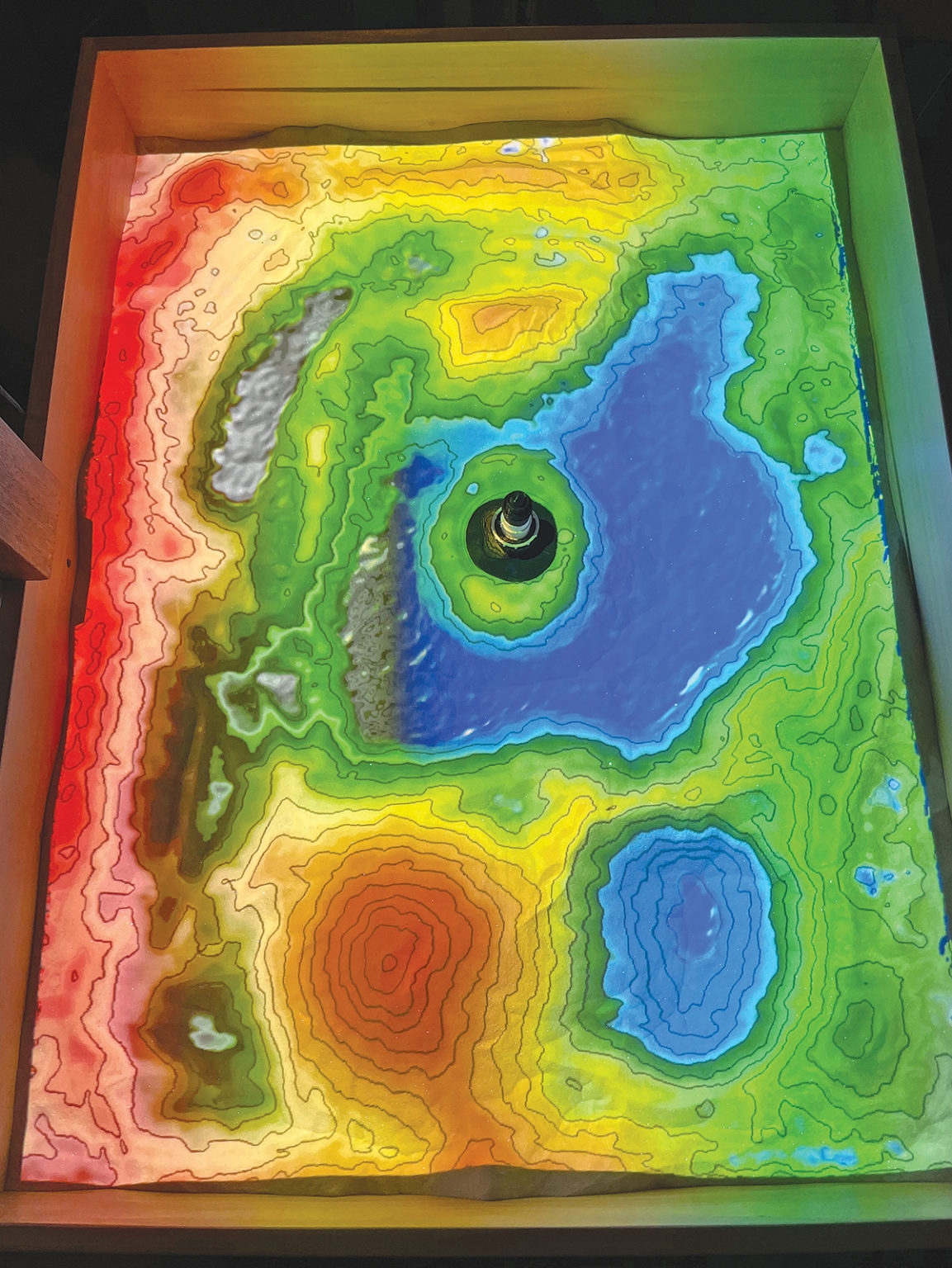 Greenport student creates Augmented Reality Sandbox for East End ...