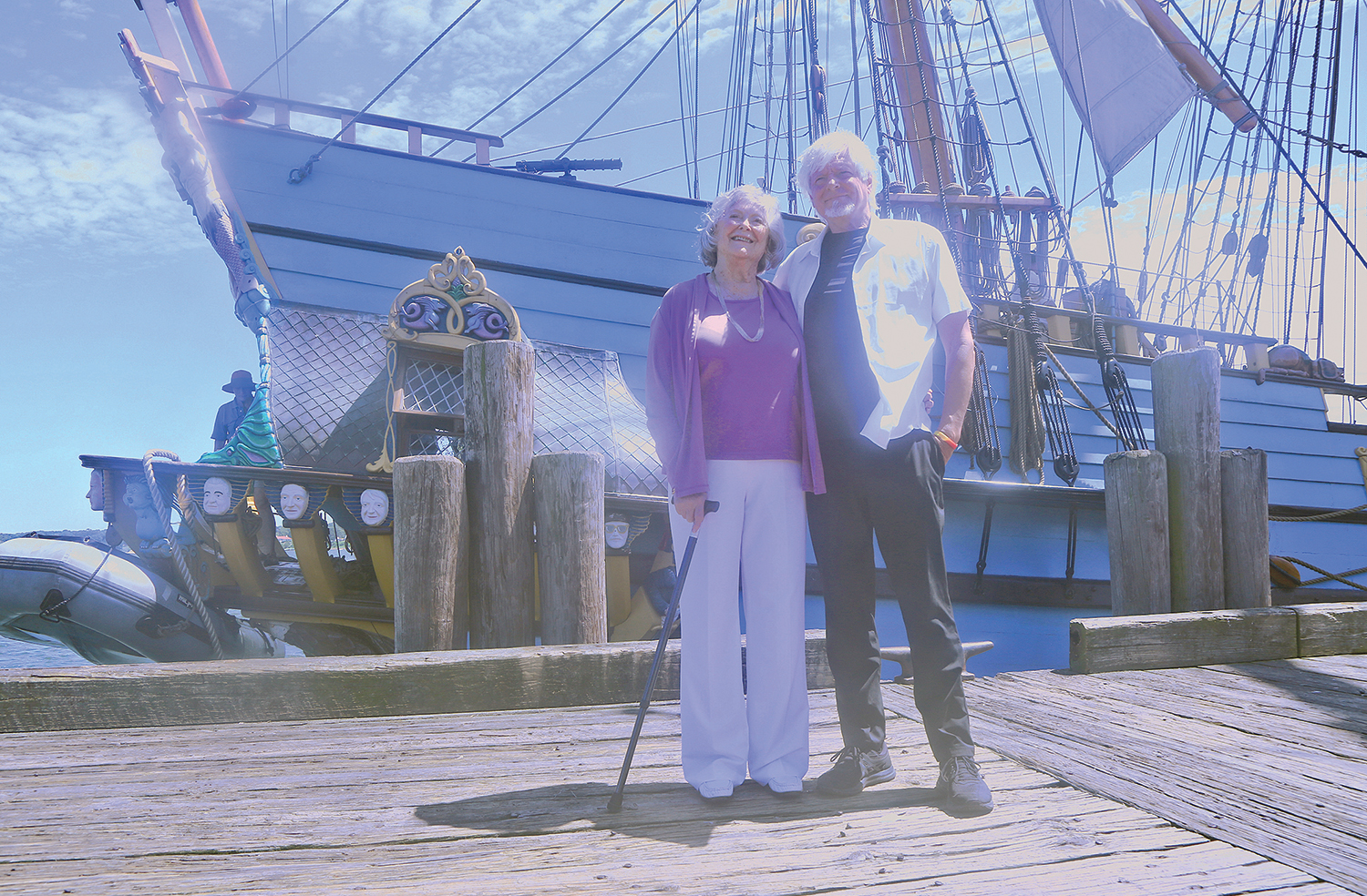 For Doris Sherman, the tall ship Kalmar Nyckel represents a link to her ...
