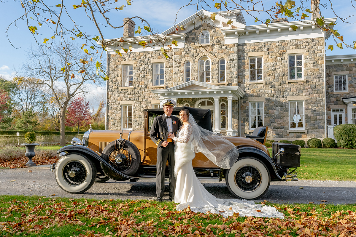 Veterans Day Wedding Giveback winners wed at Brecknock Hall - The ...