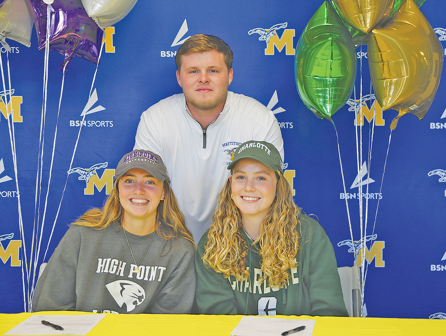 From Mattituck to North Carolina: Trio sign to play lacrosse in college ...